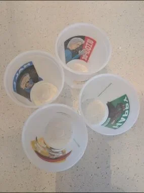 Dining | Happy Gilmore 2 Subway Promotional Cups With Lids Complete Set ...